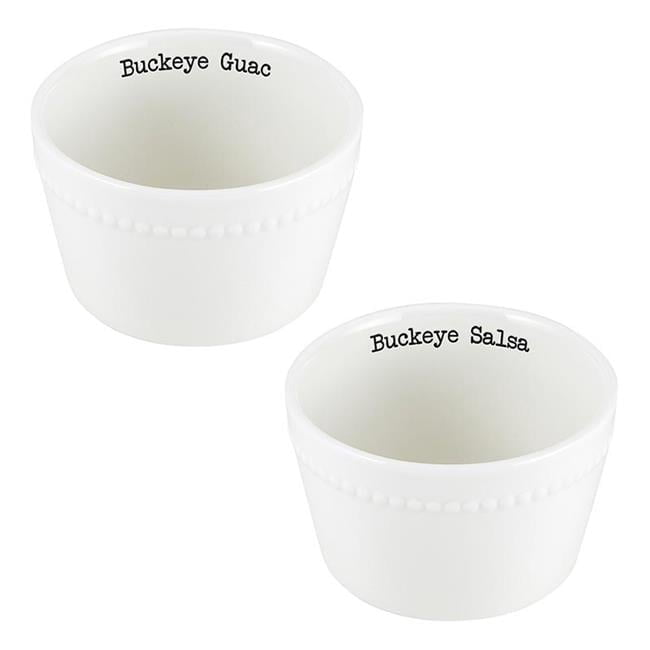 4.5 x 2.75 in. Buckeye Salsa & Guac Set - Walmart.com