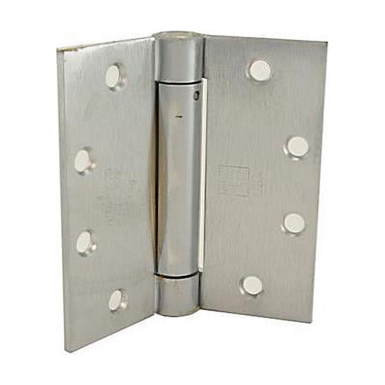 4.5 x 4.5 in. Full Mortise Single Acting Square Corner Spring Hinge, No ...