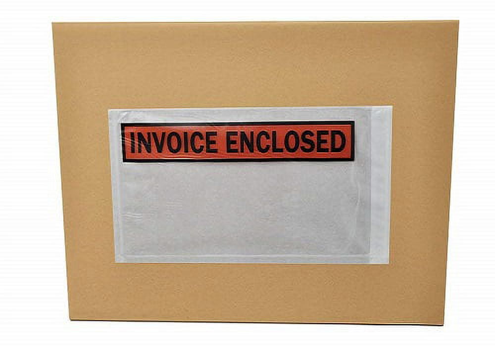 4.5" x 5.5" Packing List Invoice Enclosed Envelopes 5000-Pieces ...