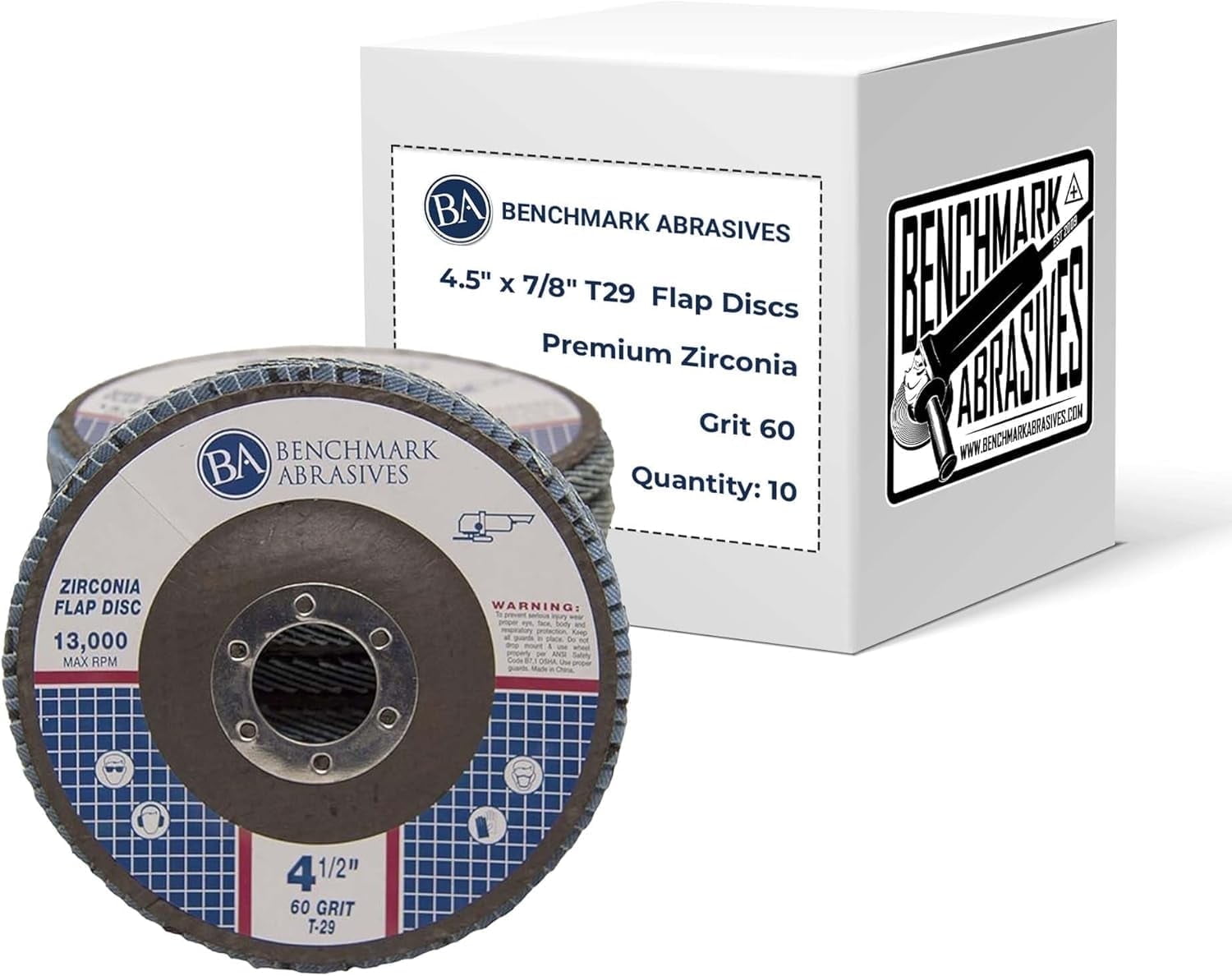 Premium Zirconia 60 Grit Flap Disc Grinding Wheel for Metal Sanding ...