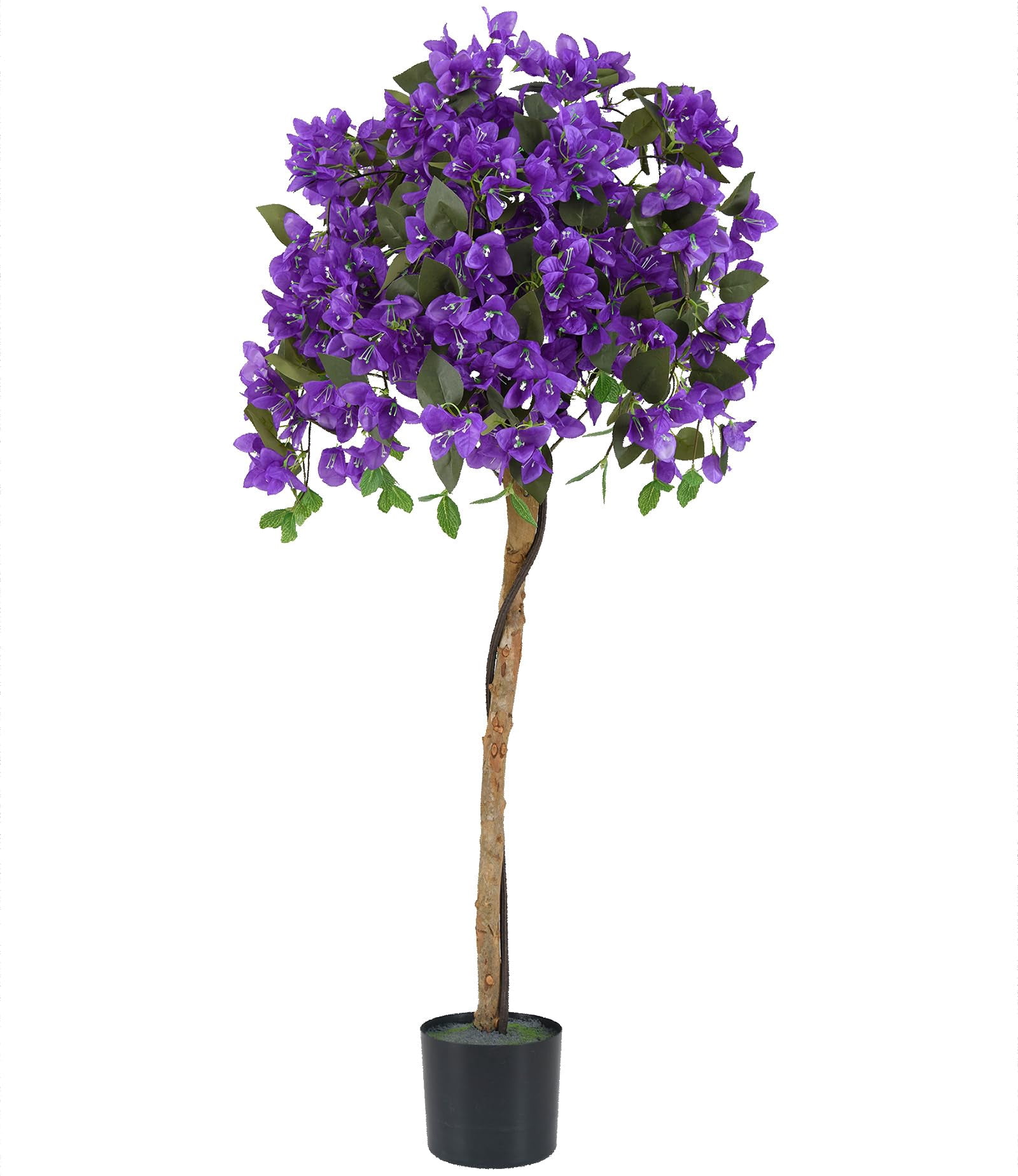 4.5FT Bougainvillea Artificial Silk Tree for Indoor Outdoor Decor ...