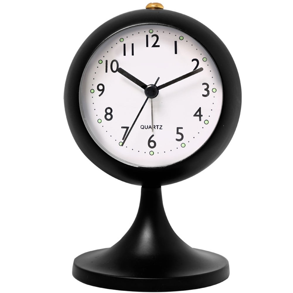 4.5IN Alarm Clock Bedside Luminous Home Living Room Spherical Trumpet ...