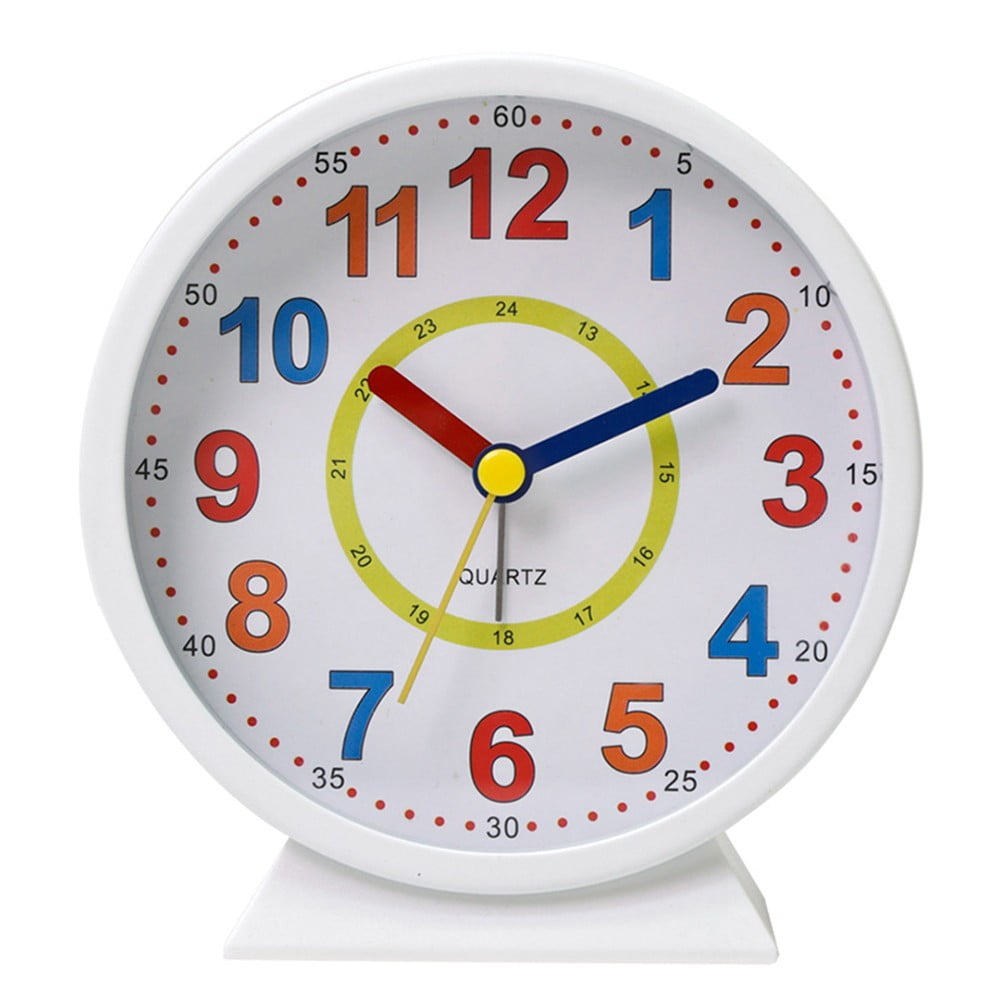 4.5Inalarm Clock for Children Learning Clock Colorful Analogue Children ...