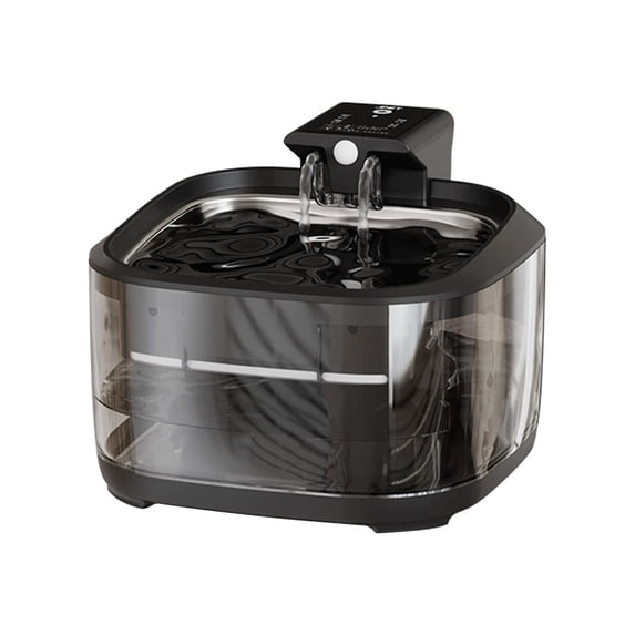 4.5L/152oz/1.9Gal Dog Water Fountain Battery Operated Automatic Pet ...