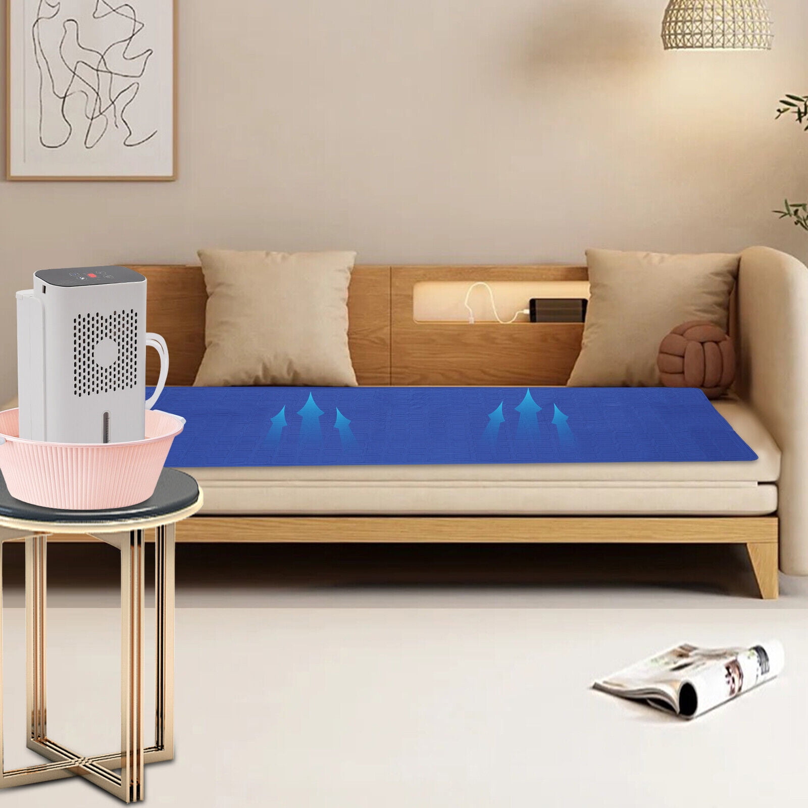 4.5L Bed Cooling System Water Bed Cooler Water Cooling Mattress Pad 160 ...