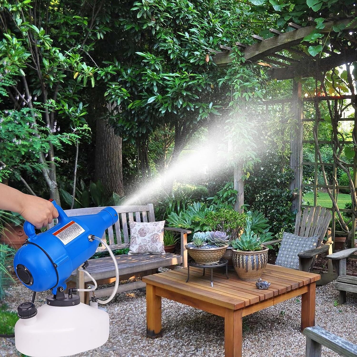 4.5L Portable Electric ULV Fogger Sprayer Disinfection Fogging Machine ...