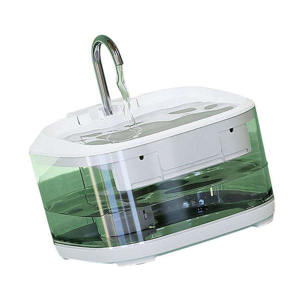 4.5L Quiet Pet Drinking Fountain Stainless Steel Design Automatic ...
