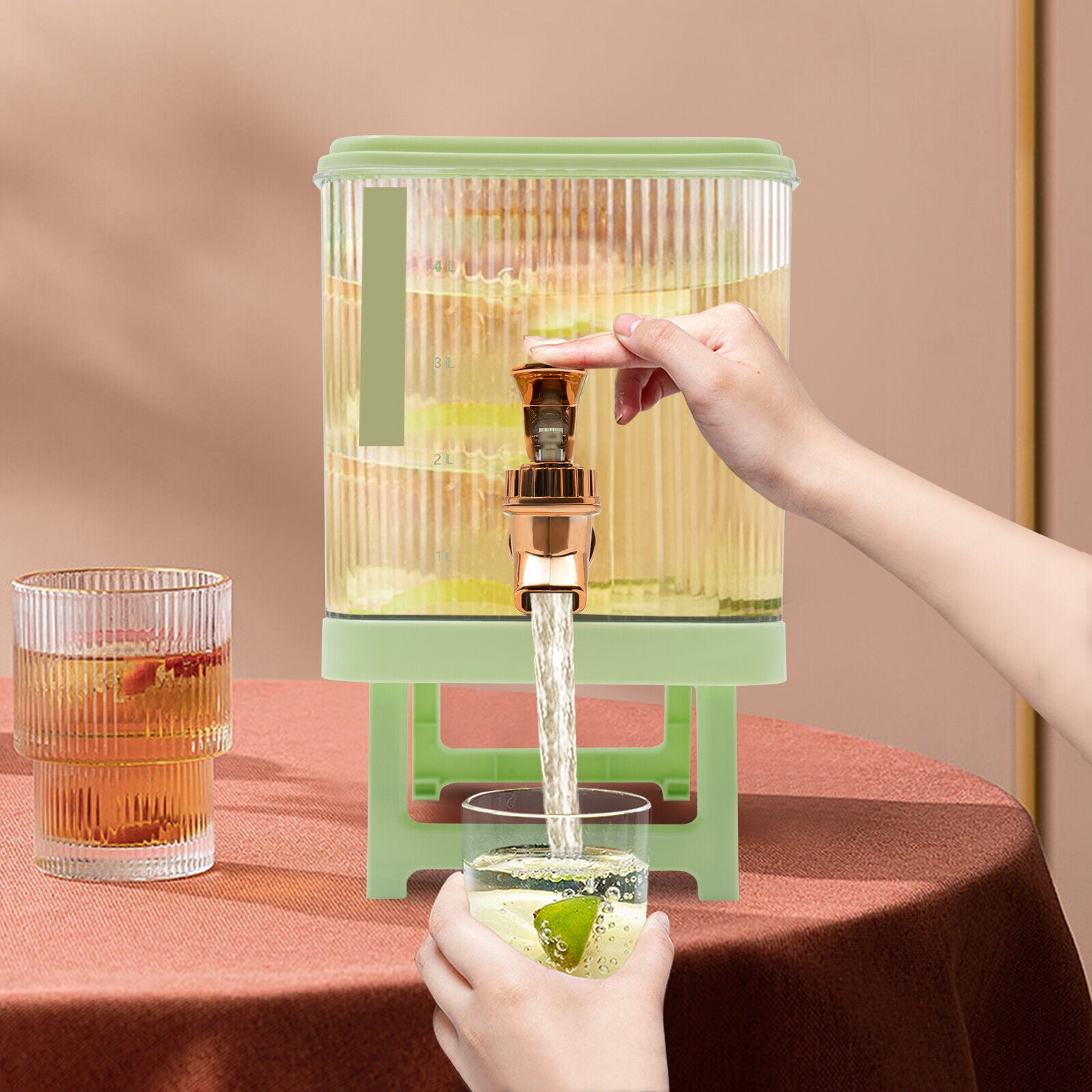 4.5L Water Juice Drink Dispenser Fits Water Drink Beverage Dispenser ...