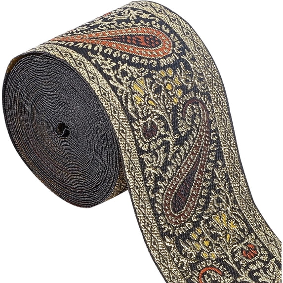 4.5M Embroidery Polyester Ribbon Teardrop Pattern for Gift Bouquet ...