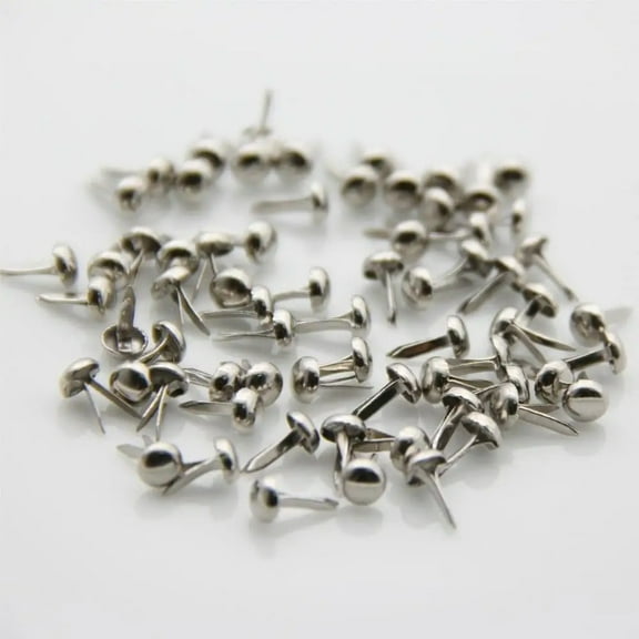 100pcs 10mm Square DIY Leathercraft Black Metal Punk Spikes Spots ...