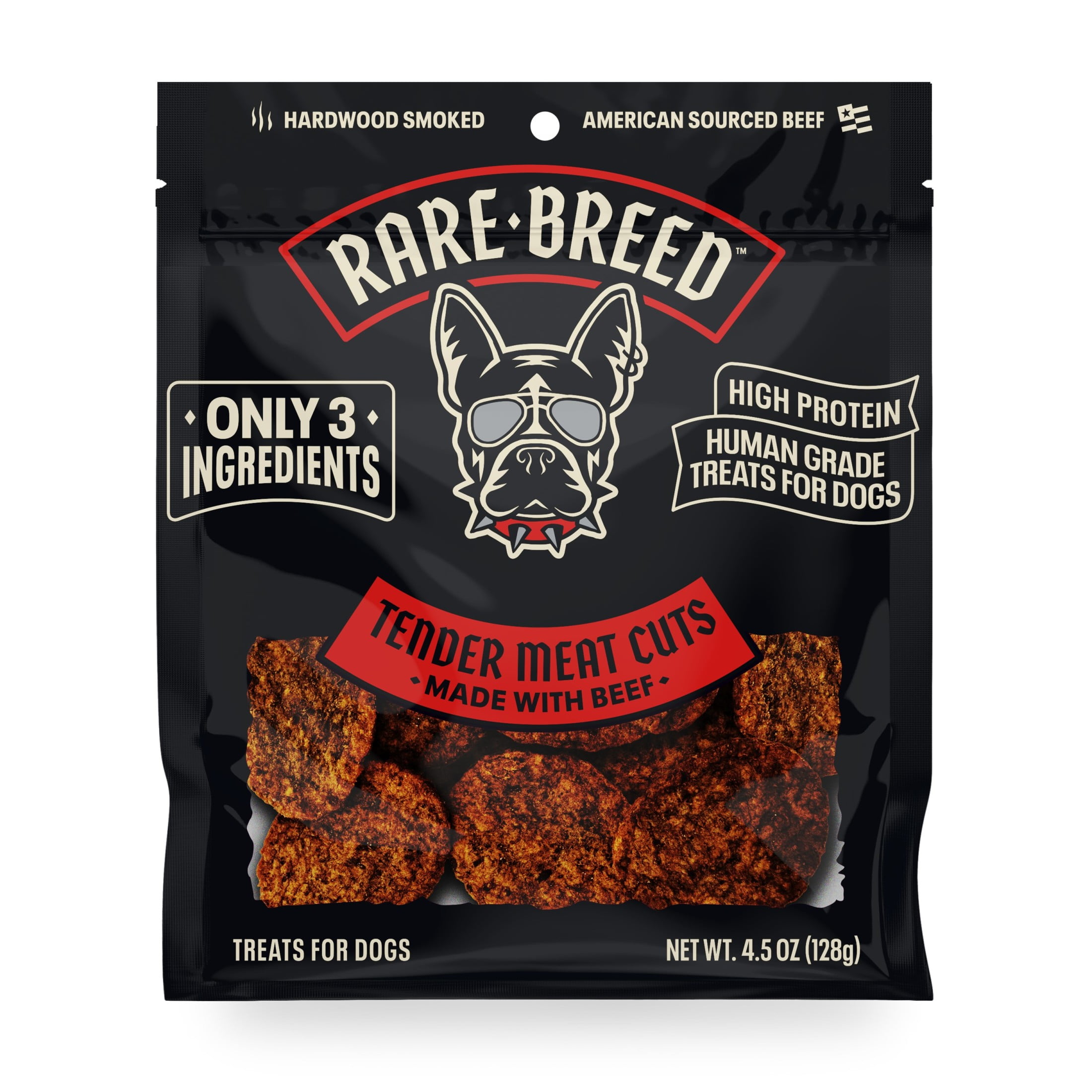 Rare Breed Tender Meat Cuts, Made With Beef, 4.5 ounce - Walmart.com