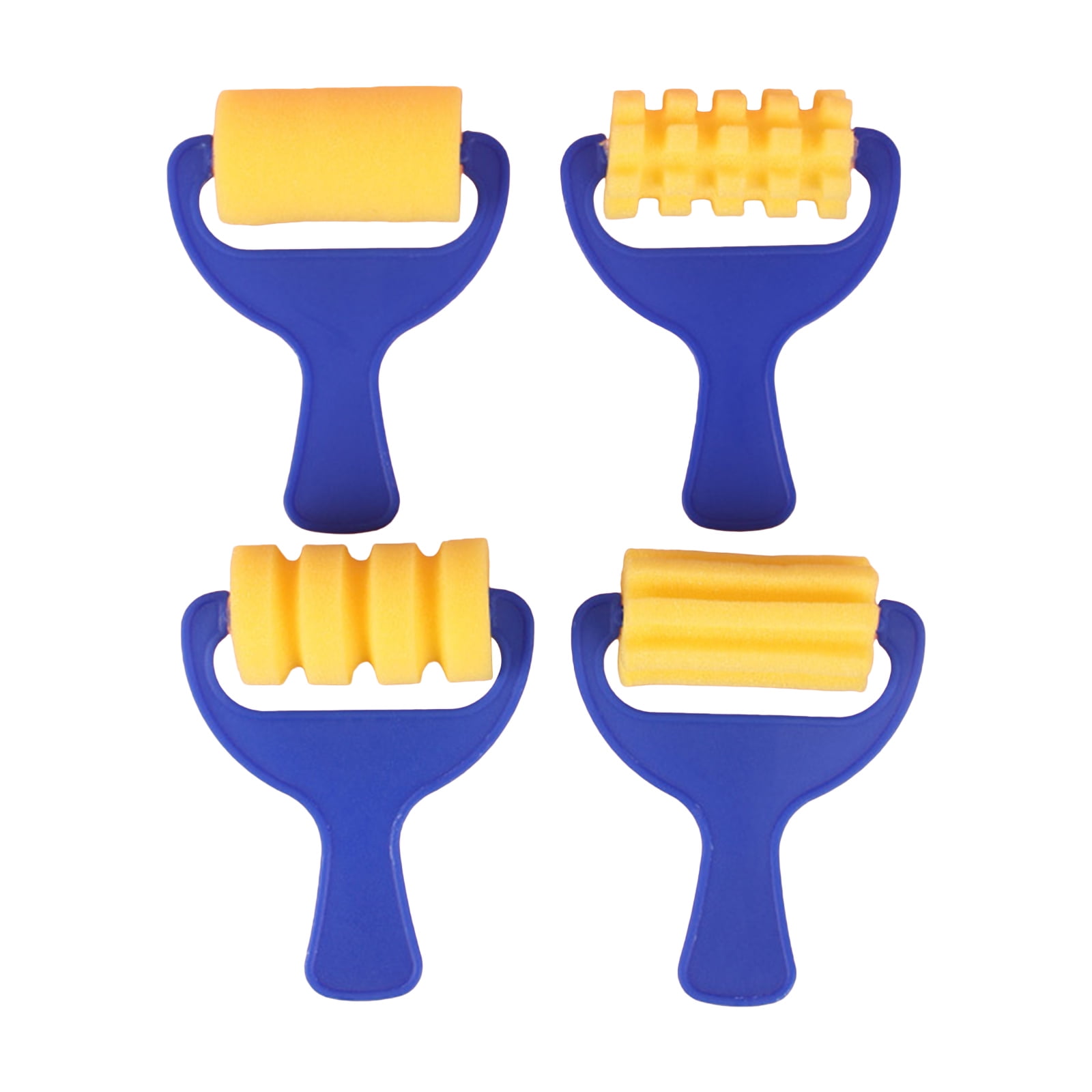 4/5Pcs Foam Brush Set Sponge Paint Brushes for Acrylic Painting ...