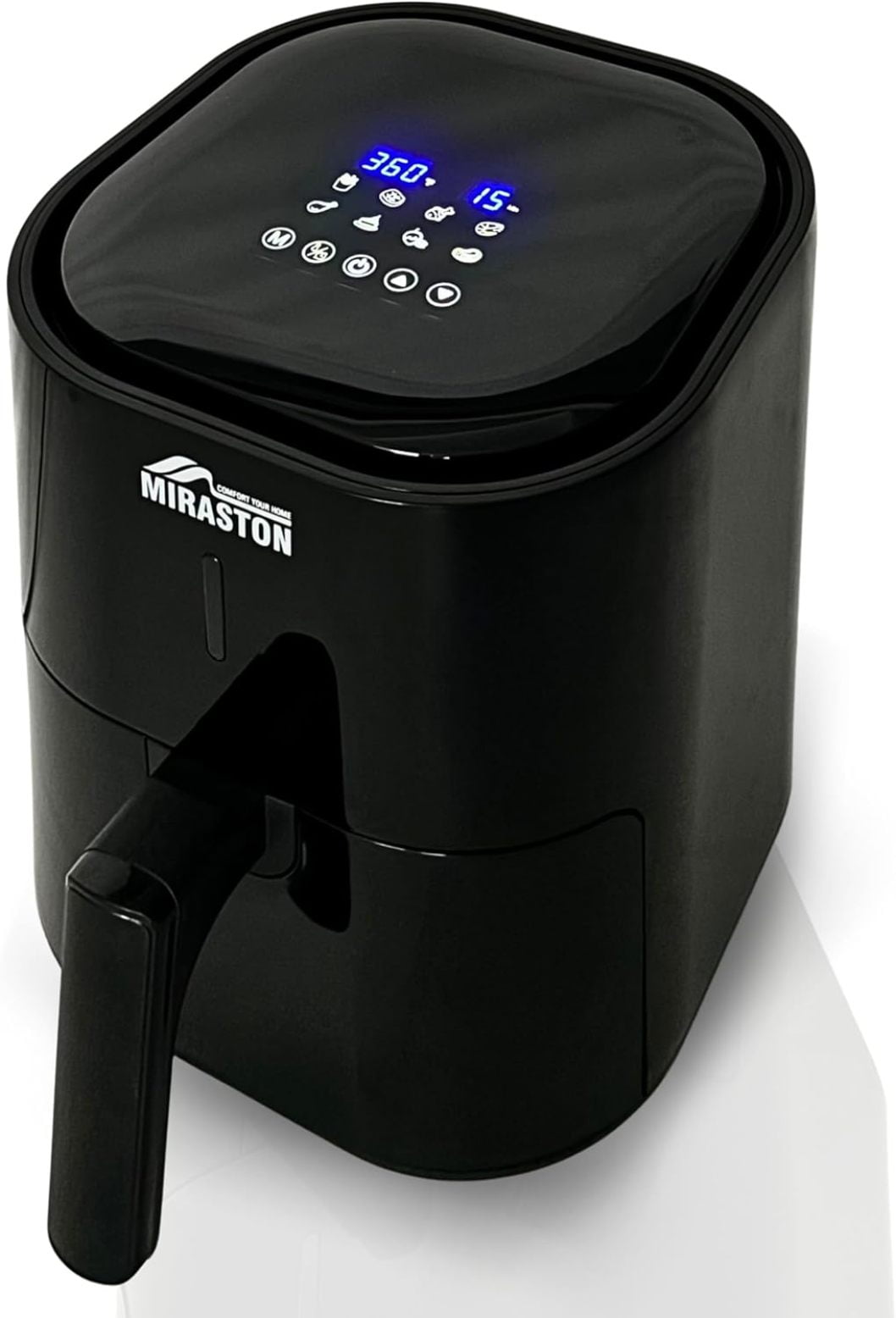 4.5QT Air Fryer, Compact Digital Touch Control Easy Cooking & Reheat ...