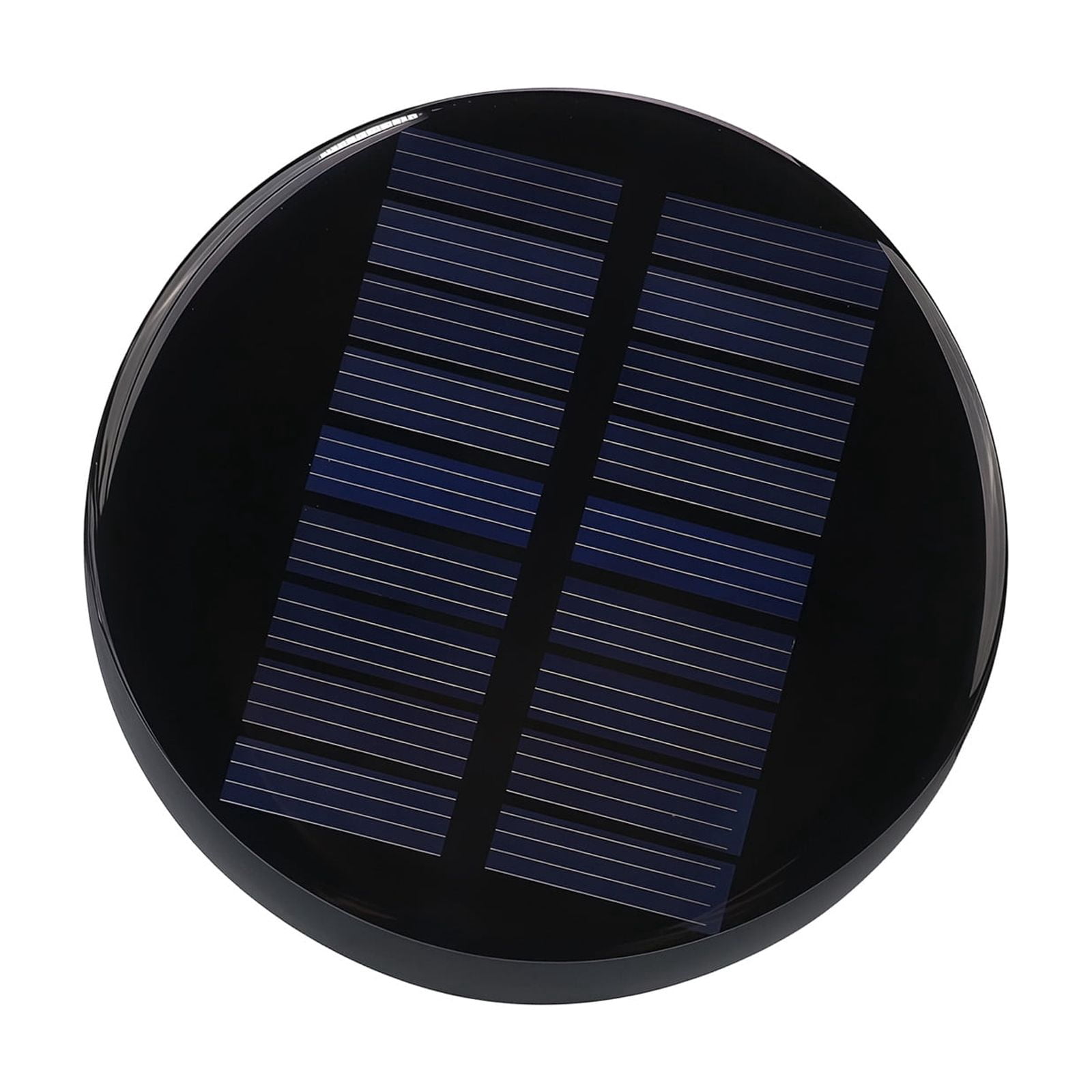 4.5V 80mA Solar Cell 72x72mm Round Monocrystalline Charging Panel Round ...