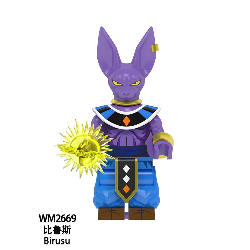 4.5cm Dragon Ball Assembly Action Figure Doll Mini Super Saiyan Goku ...