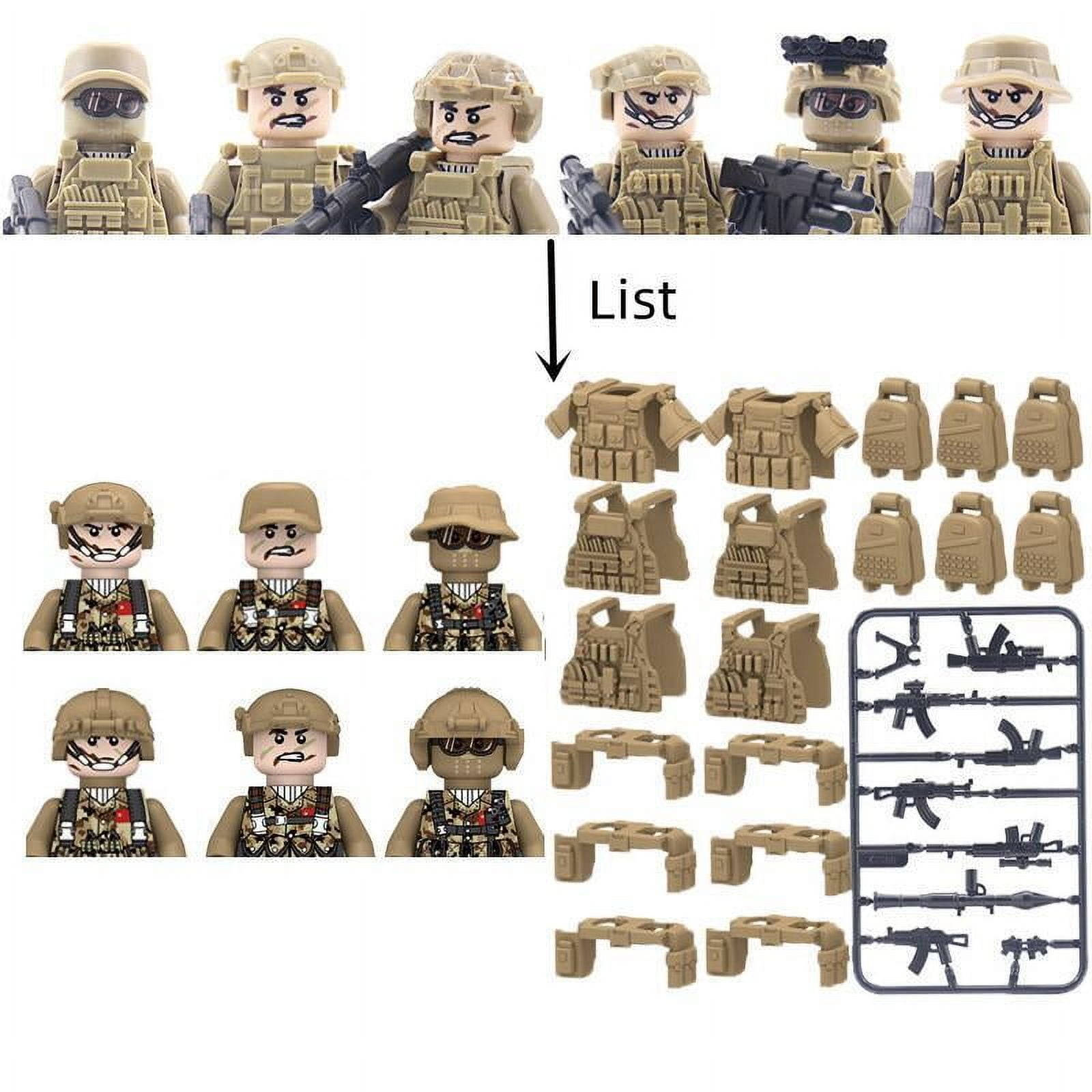 Ghost Special Forces Building Blocks Modern Camouflage Soldier, 4.5cm ...