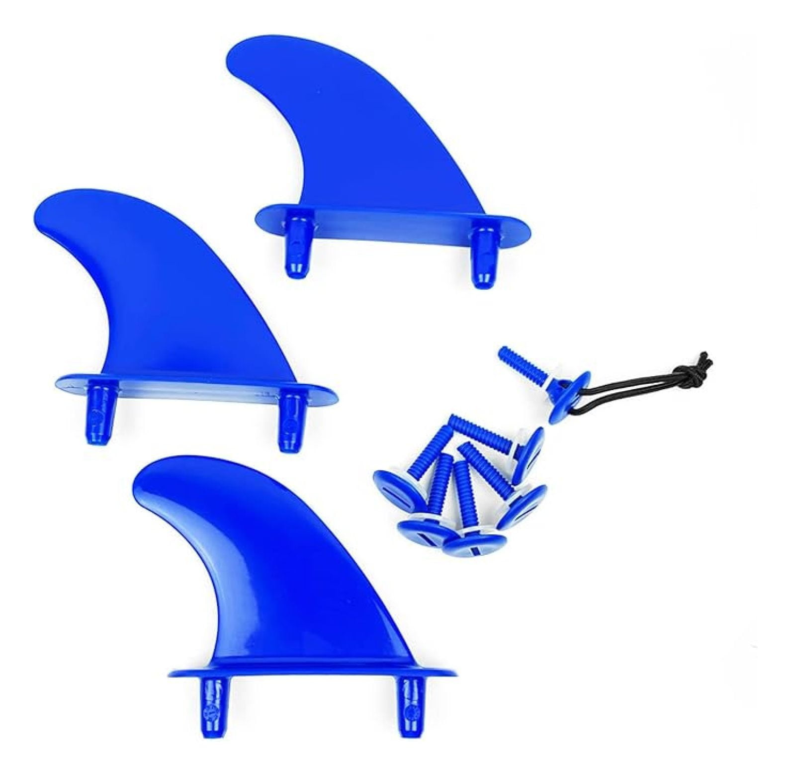 4.5in Bolt Thru Fin Set // Fin Set for Bolt Through Surfboards ...