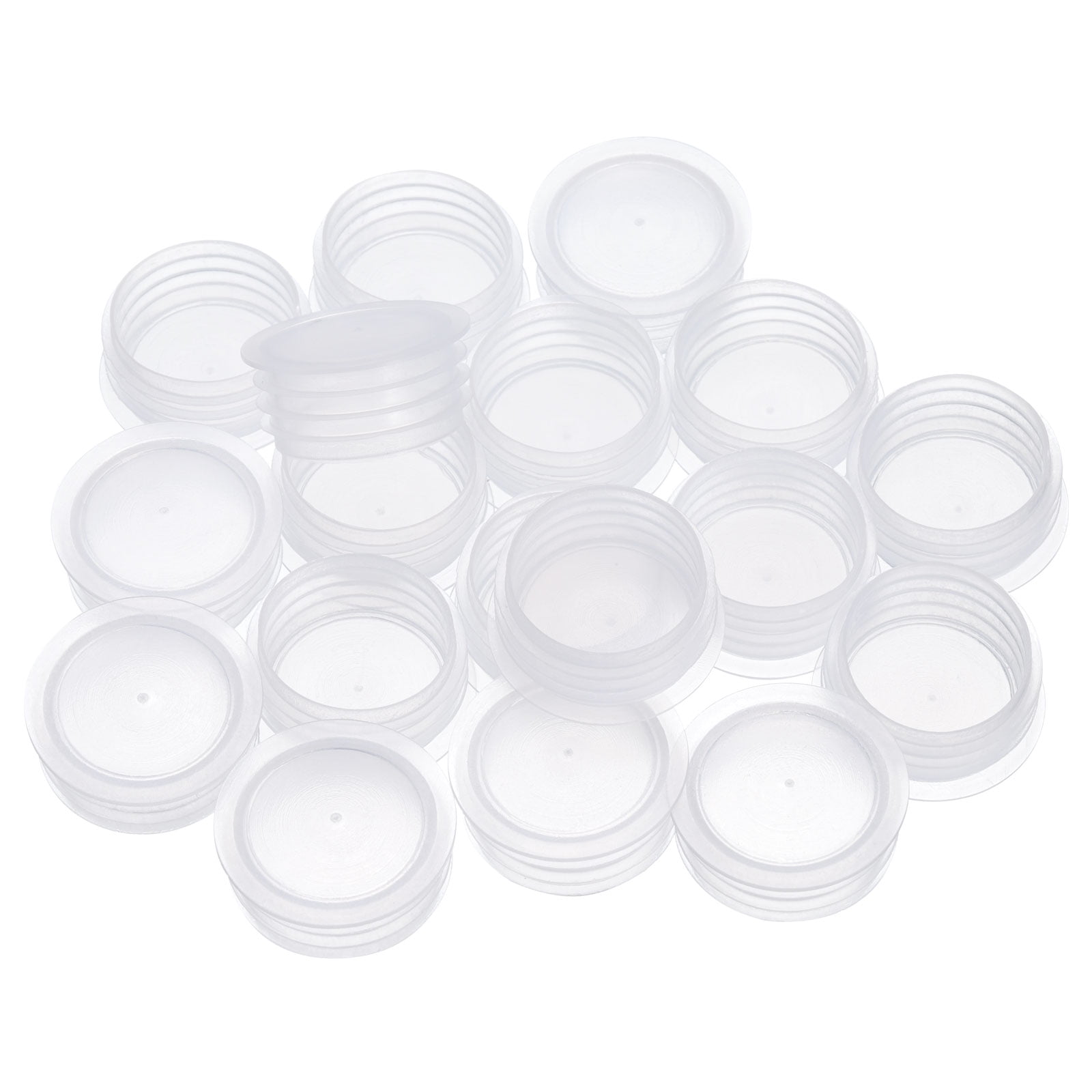 4/5in Salt Shaker Stoppers, Plastic Salt Shaker Plug Stopper Clear ...