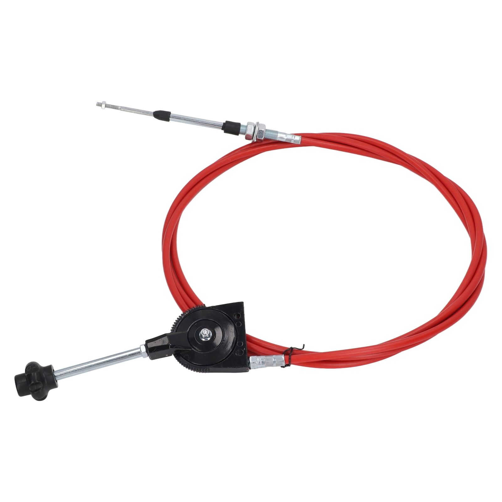 4.5m Manual Throttle Cable PU Tube Stainless Steel Connector Controller ...