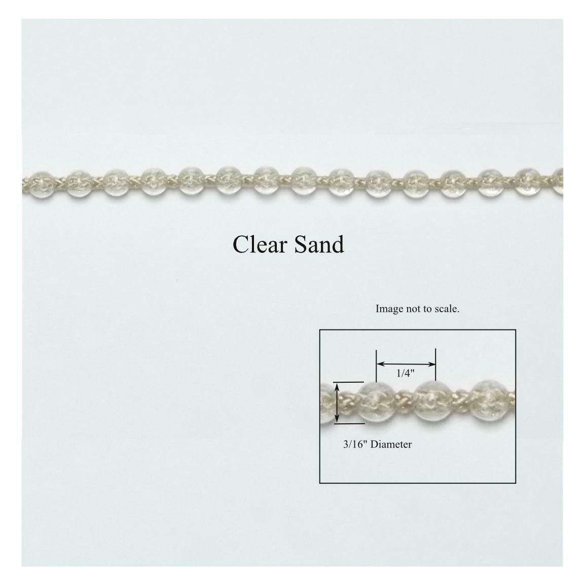4.5mm #10 Plastic Bead Chain for Clutch Roller Shades ~ 10 feet with ...