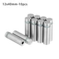 4/6/10Pcs Useful Stainless Steel Acrylic Decor Rack Glass Fasteners ...