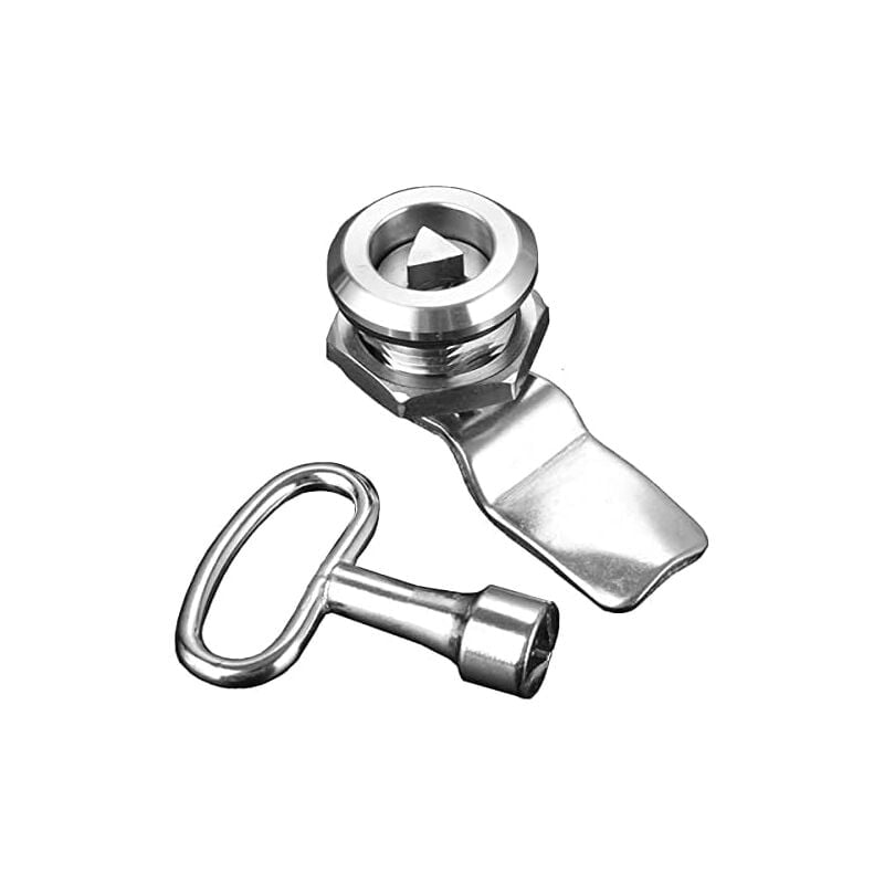 4.6×2.2×2.8cm) Mailbox Lock Triangle Key Electric Gas Meter Lock with ...