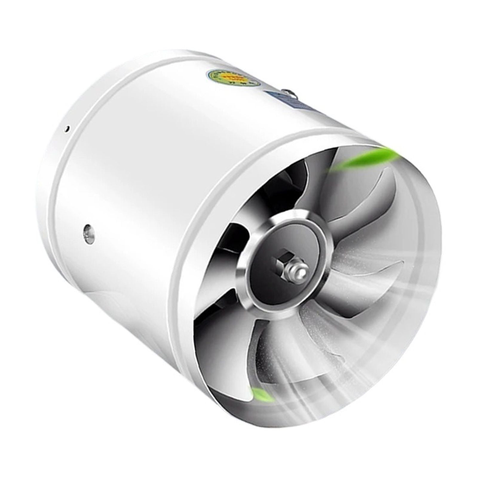 4/6/7/8 Inch Metal Pipe Duct Fan Air Ventilator Low Noise Ventilation ...