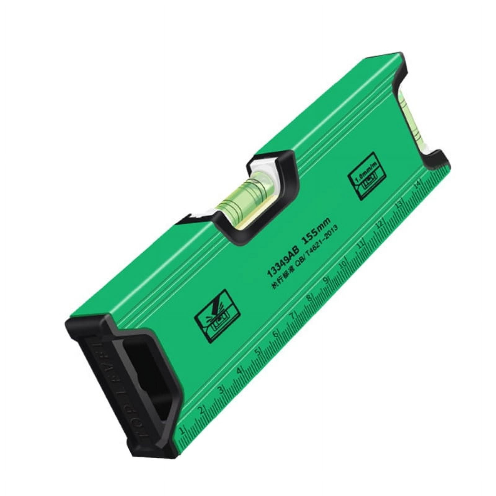 4/6/7.8Inch Magnetic Torpedos Level and Ruler, 180/90 Degree Bubble ...