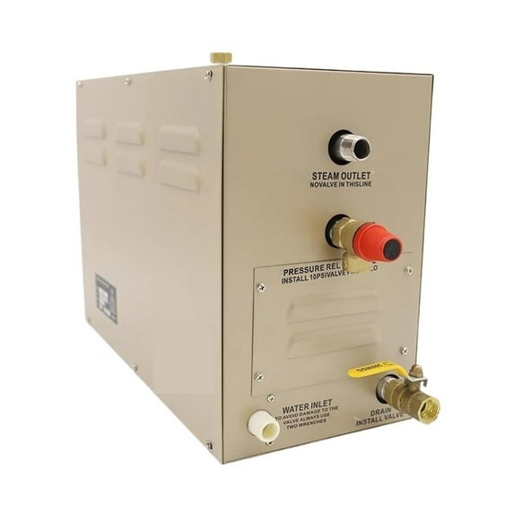 4/6/7/8KW Sauna Spa Steam nerator, 380V For Home Steam Shower Digital ...