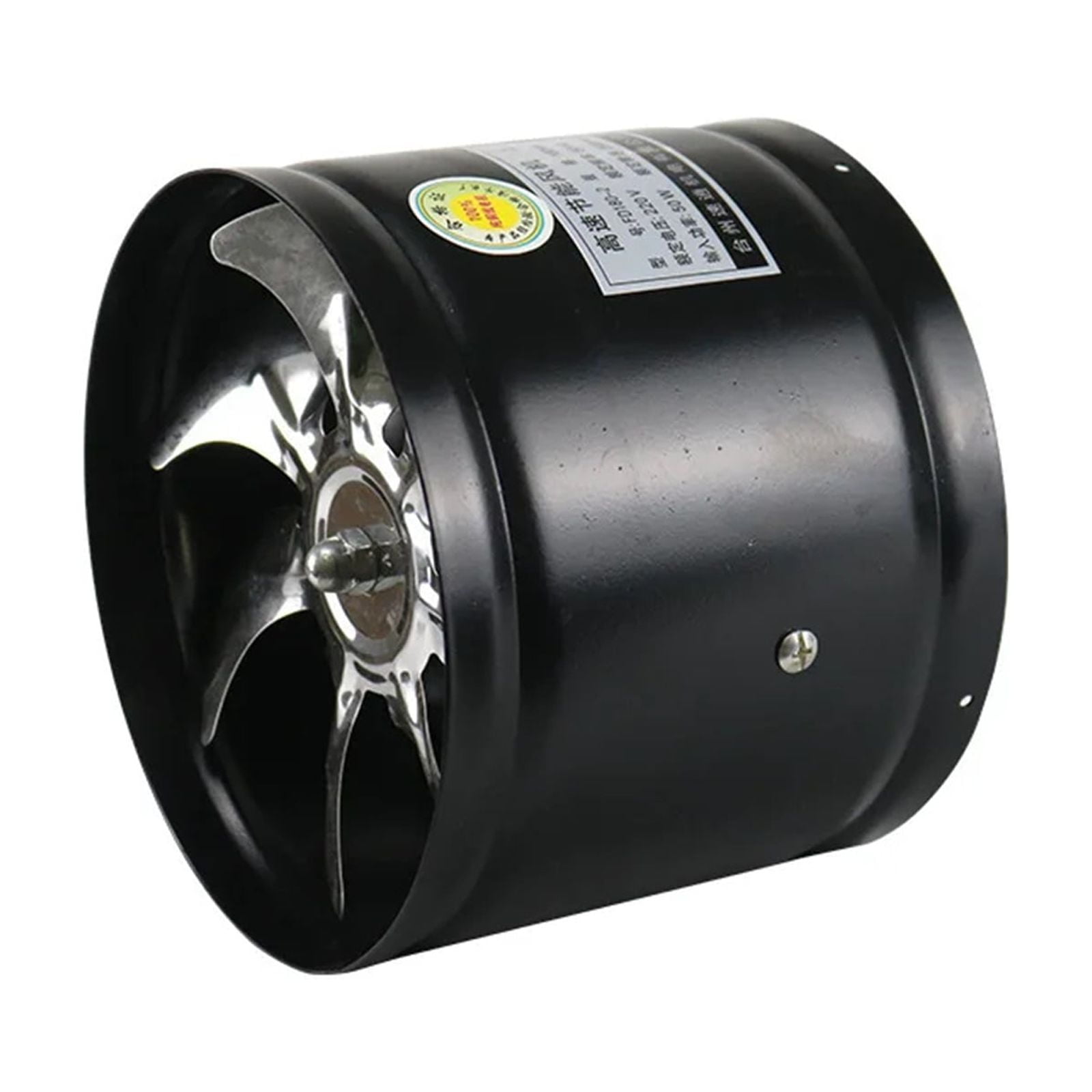 4/6/7/8inch Inline Duct Fan Air Ventilator Metal Pipe Ventilation ...