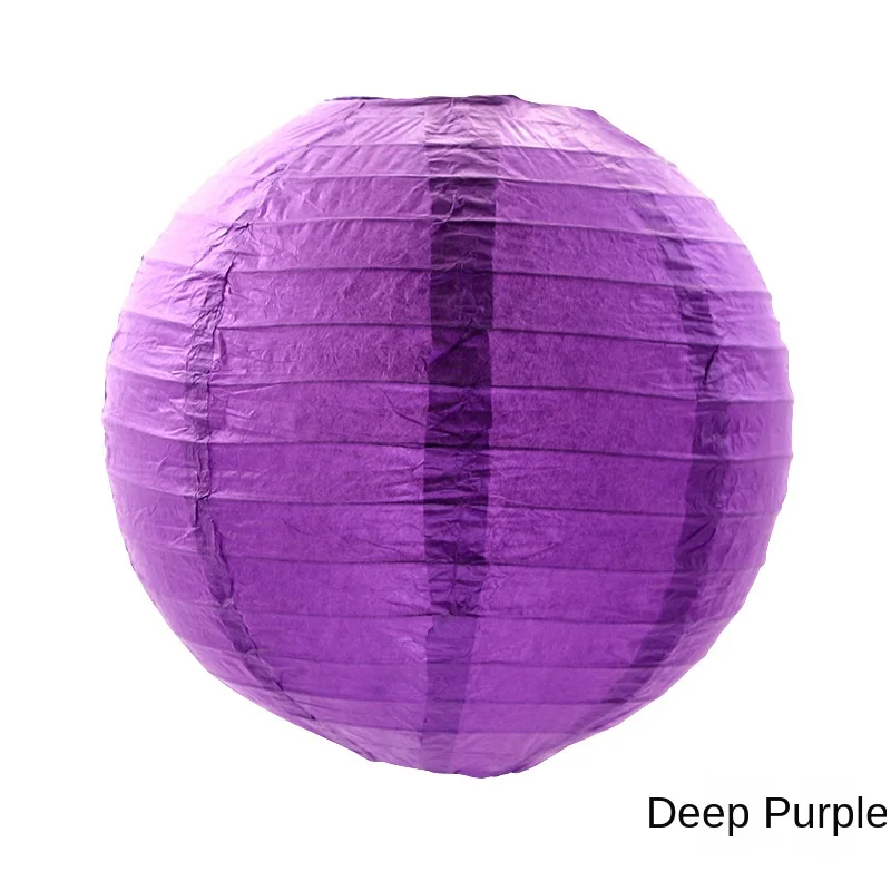 4/6/8/10/12/14/16inch Chinese Paper Ball Lampion Hanging White Wedding ...