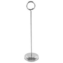 HOHIYA 12 inch Table Number Holders, Chrome Plated, Silver (Pack of 12 ...