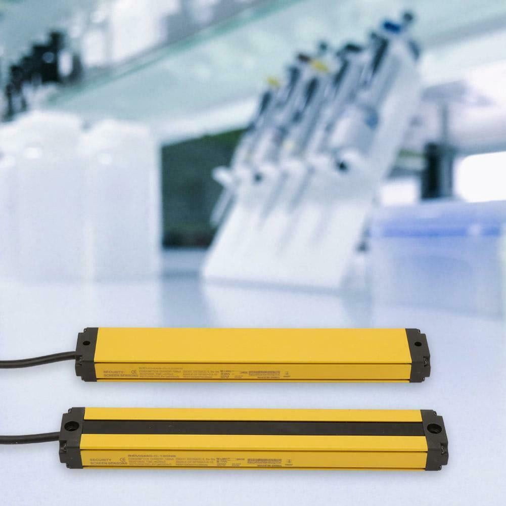 4/6/8/10/12Beam Light Curtain Sensor Switch Safety Light Grating ...