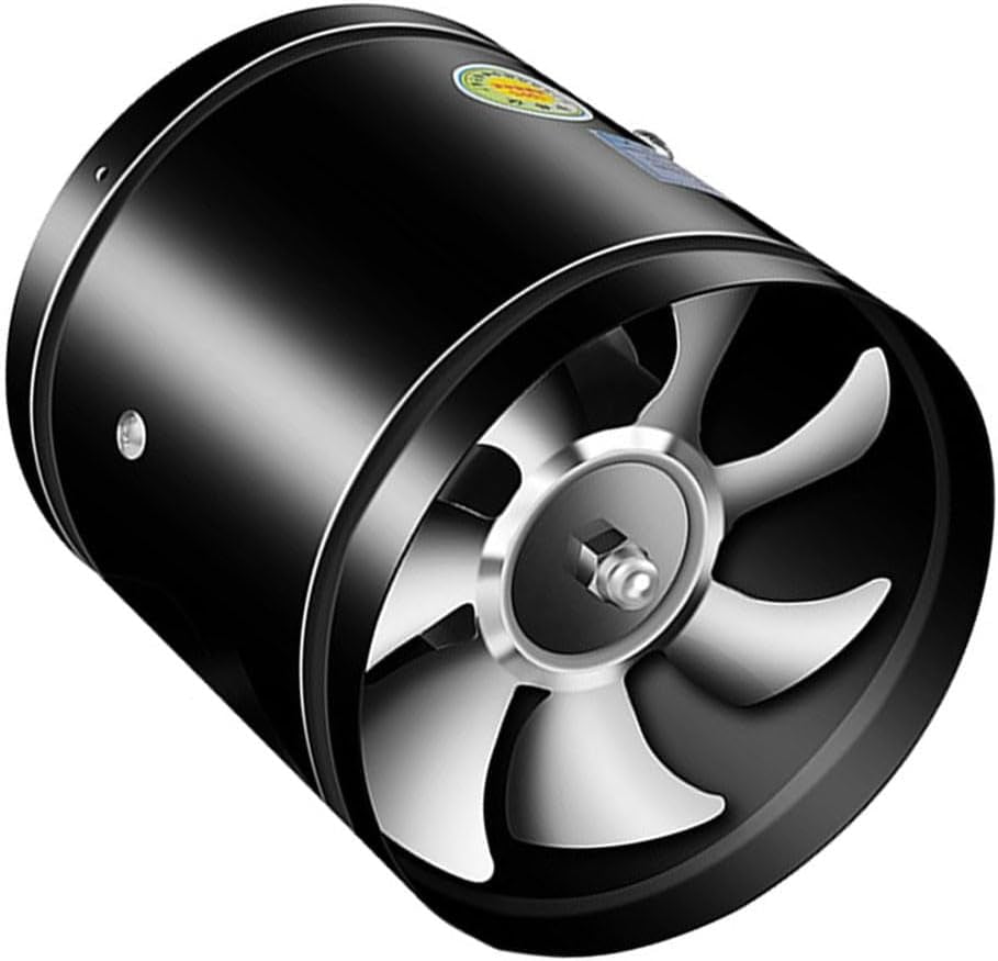 4/6/8/10 Inch Pipe Exhaust Fan,Low Noise Inline Duct Booster Exhaust ...