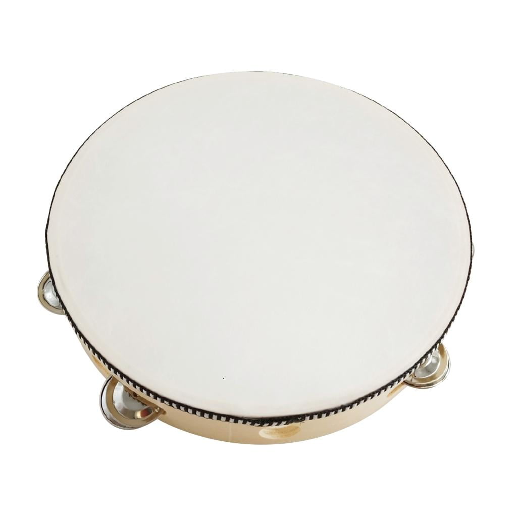 4/6/8/10inch Tambourine Drum Children Educational Tambourine Round ...