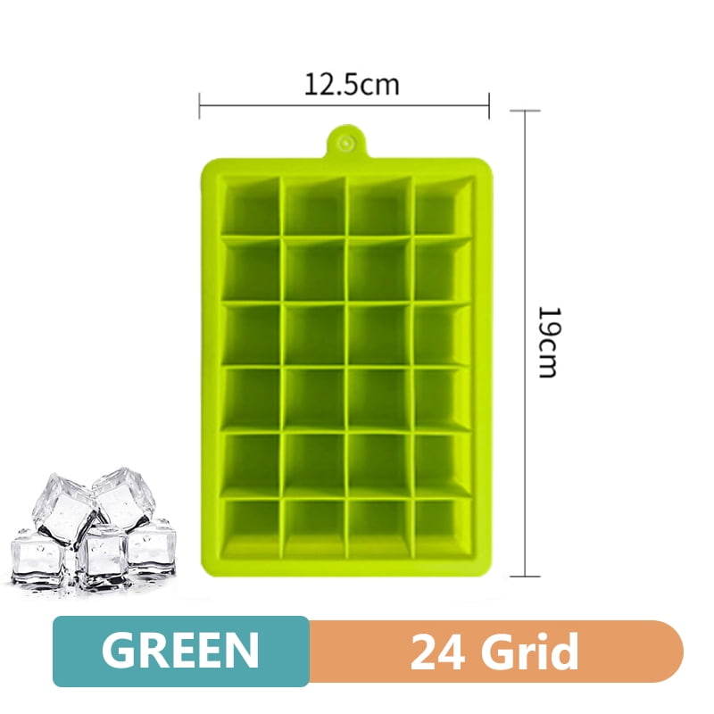 4/6/8/15 Grid Big Ice Tray Mold Giant Jumbo Large Food Grade Silicone ...