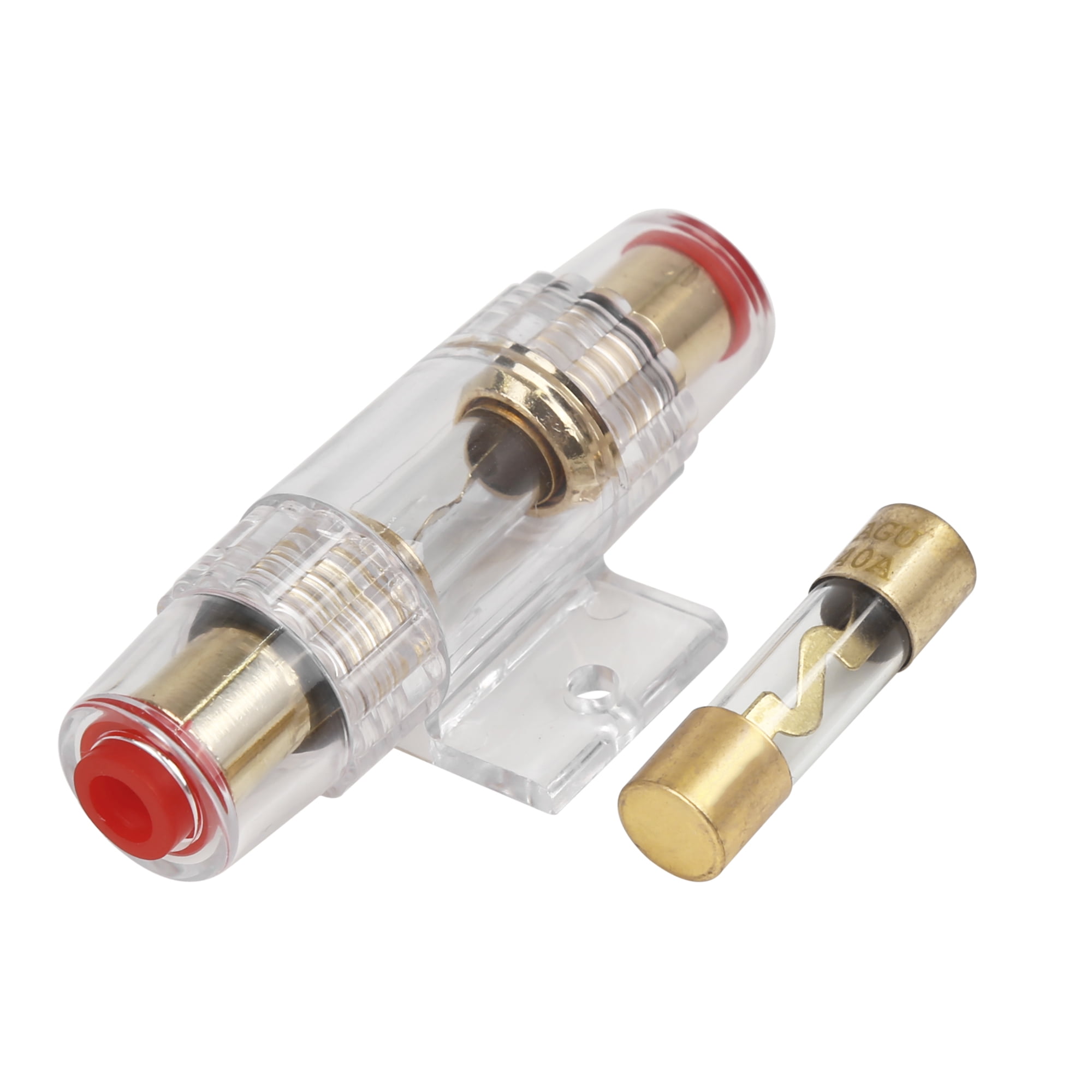 4 6 8 Gauge AWG In-line Fuse Holder with 40A AGU Fuses for Car Audio ...