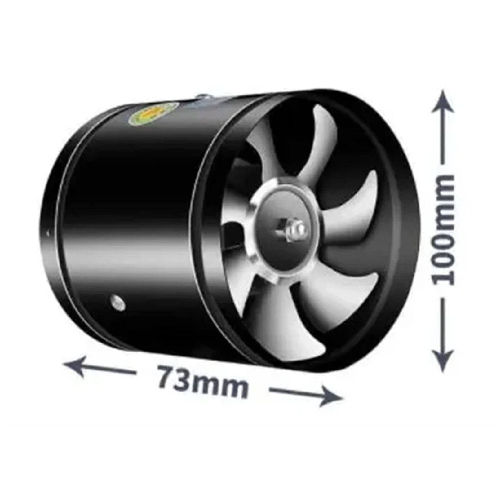 4''6''8'' Pipe Exhaust Fan Air Ventilator Metal Pipe Ventilation ...