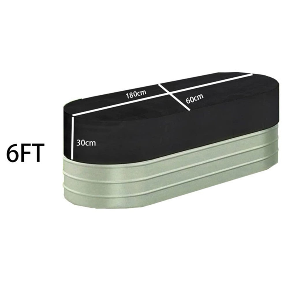 4/6/8 ft Cold Plunge Tub Cover Horse Trough Cover Stock Tank Cover for ...