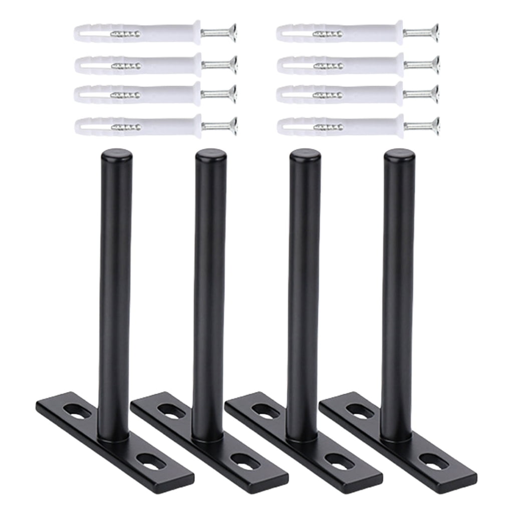 4/6/8pcs Heavy Duty Concealed Shelf Brackets Concealed Floating Shelf ...