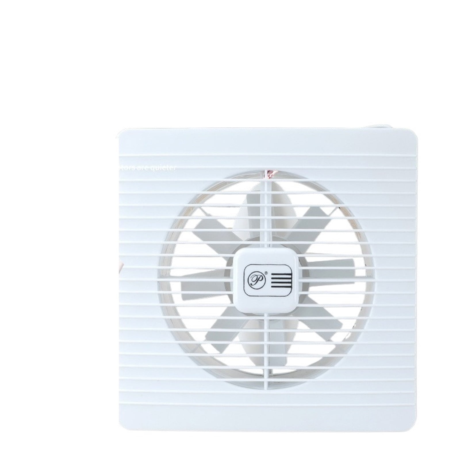 4"6" Electric Exhaust Fan Toilet Powerful Mute Extractor Household Wall ...