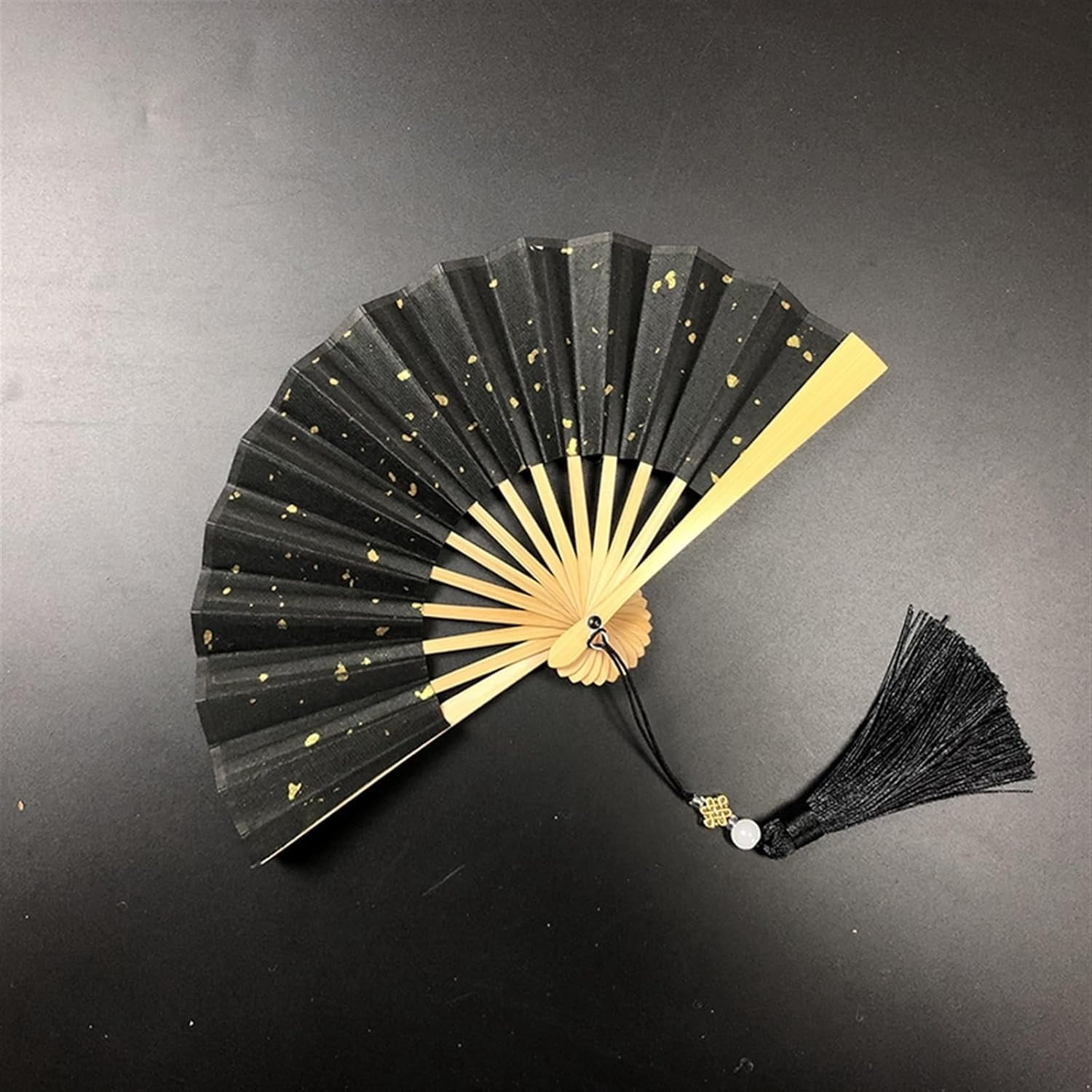 4-6 Inch Mini Folding Fan. Portable Children's Gilded Rice Paper Silk ...