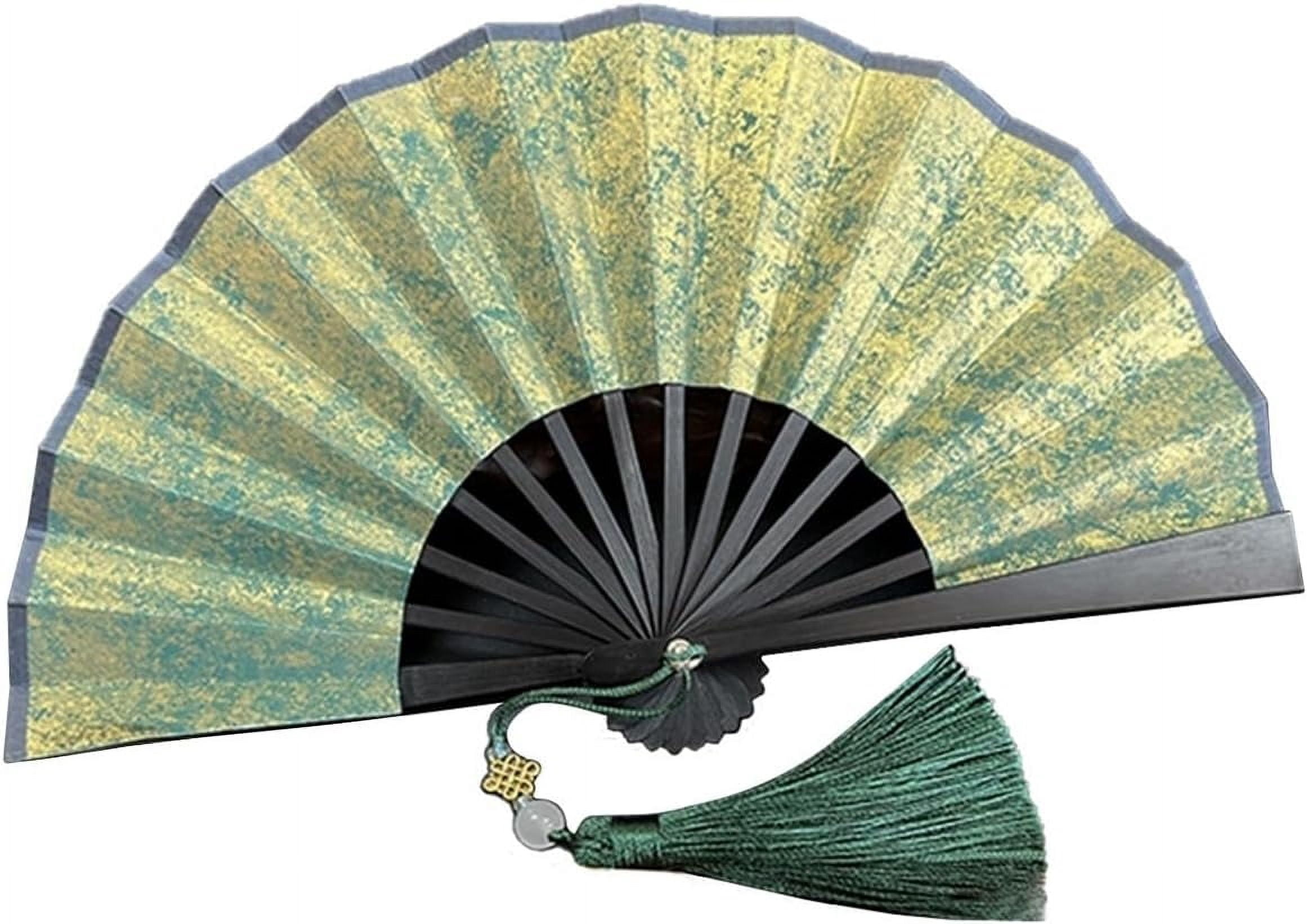 4-6 Inch Mini Folding Fan. Portable Children's Gilded Rice Paper Silk ...