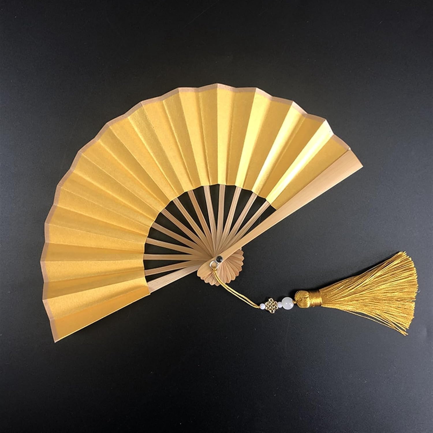 4-6 Inch Mini Folding Fan. Portable Children's Gilded Rice Paper Silk ...