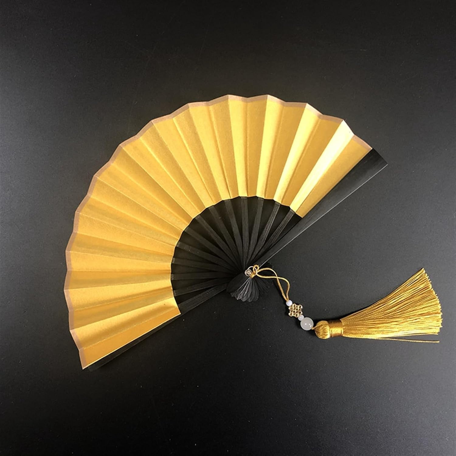 4-6 Inch Mini Folding Fan. Portable Children's Gilded Rice Paper Silk ...