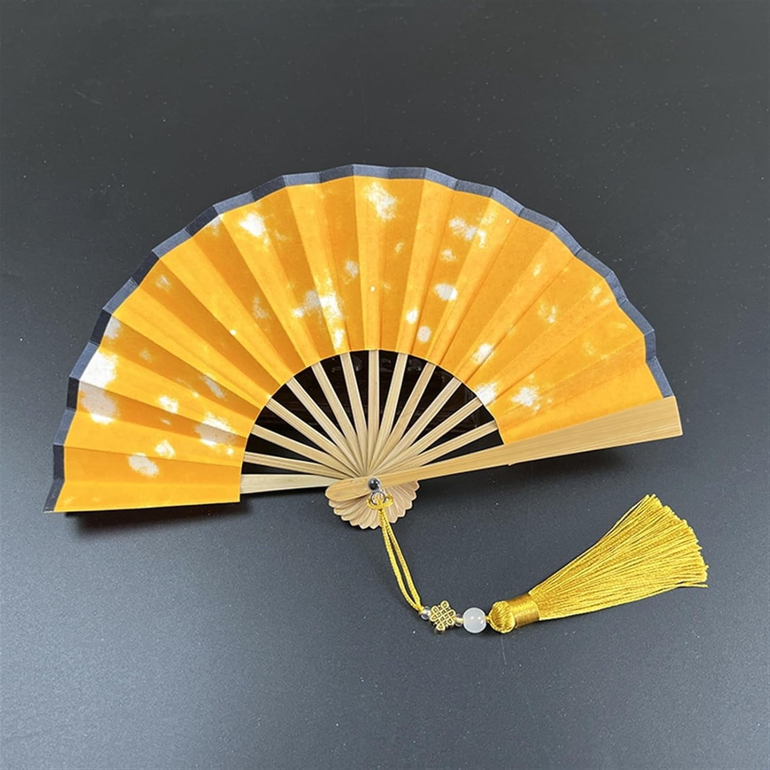 4-6 Inch Mini Folding Fan. Portable Children's Gilded Rice Paper Silk ...