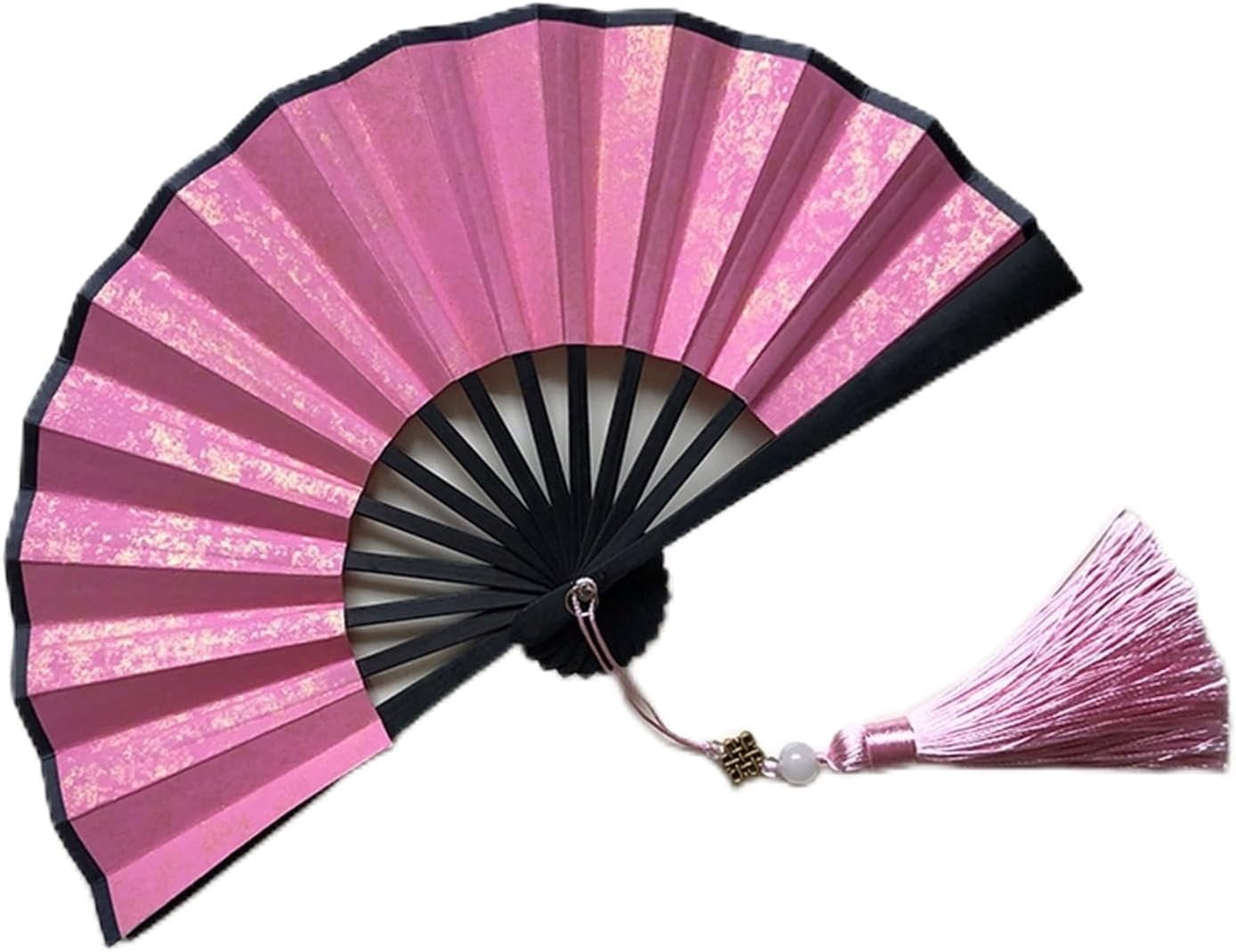 4-6 Inch Mini Folding Fan. Portable Children's Gilded Rice Paper Silk ...