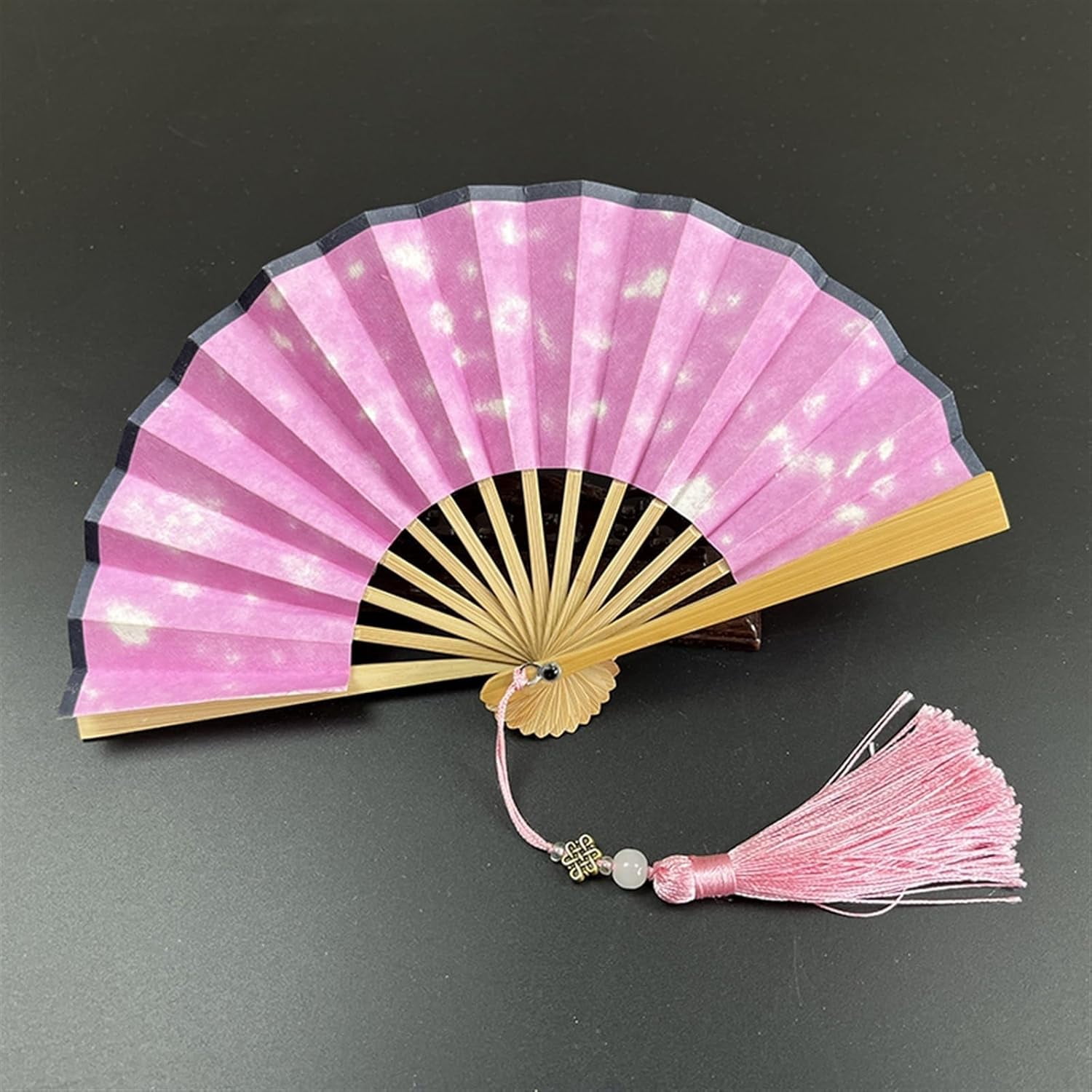 4-6 Inch Mini Folding Fan. Portable Children's Gilded Rice Paper Silk ...