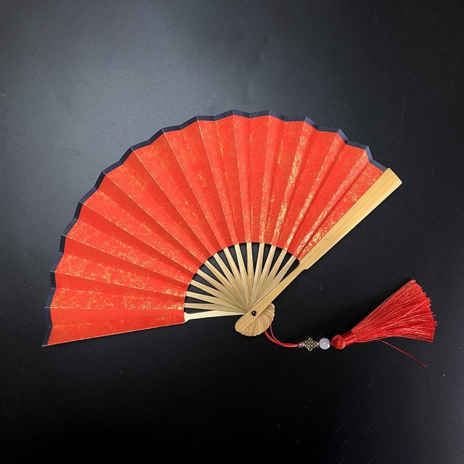 4-6 Inch Mini Folding Fan. Portable Children's Gilded Rice Paper Silk ...