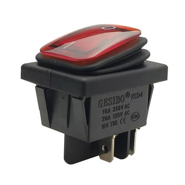 Walmart 12-Volt RV Light Electrical Toggle Switch, Triple SPST On-Off ...